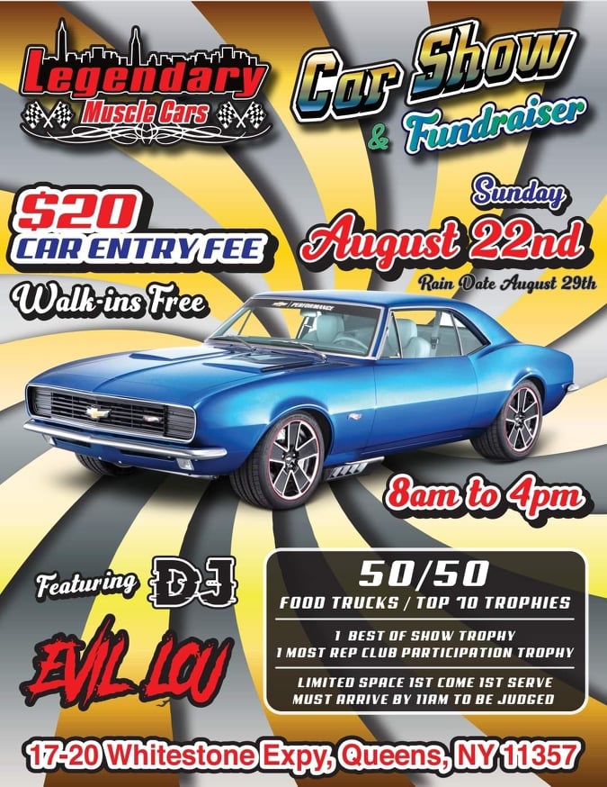Legendary Muscle Cars Car Show For Charity